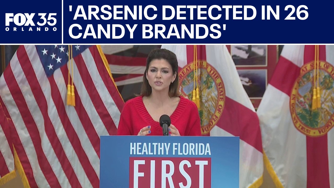 Florida First Lady Casey DeSantis: Arsenic detected in 26 candy brands