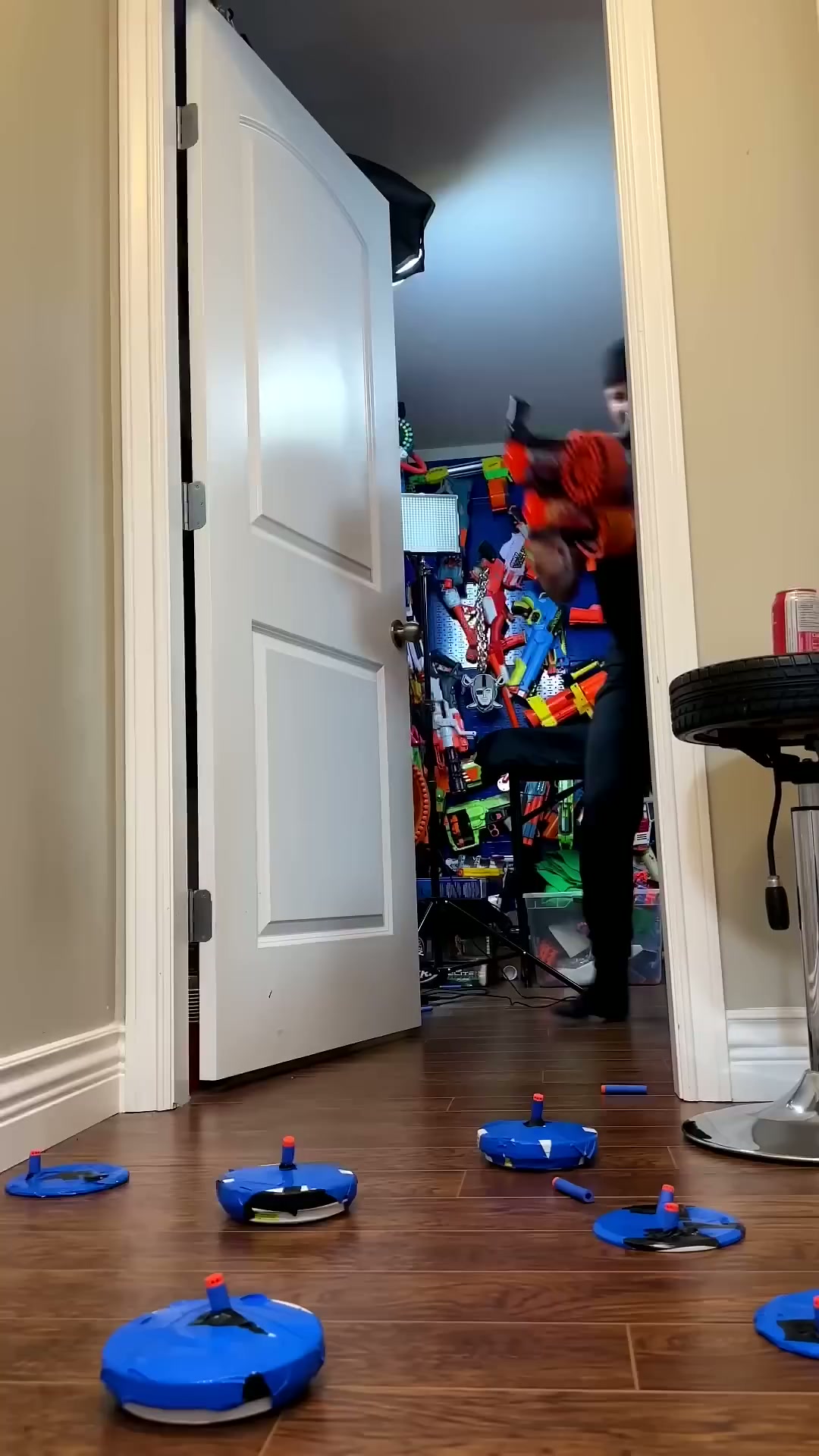 Nerf heavy weapon guys: Mine trap!