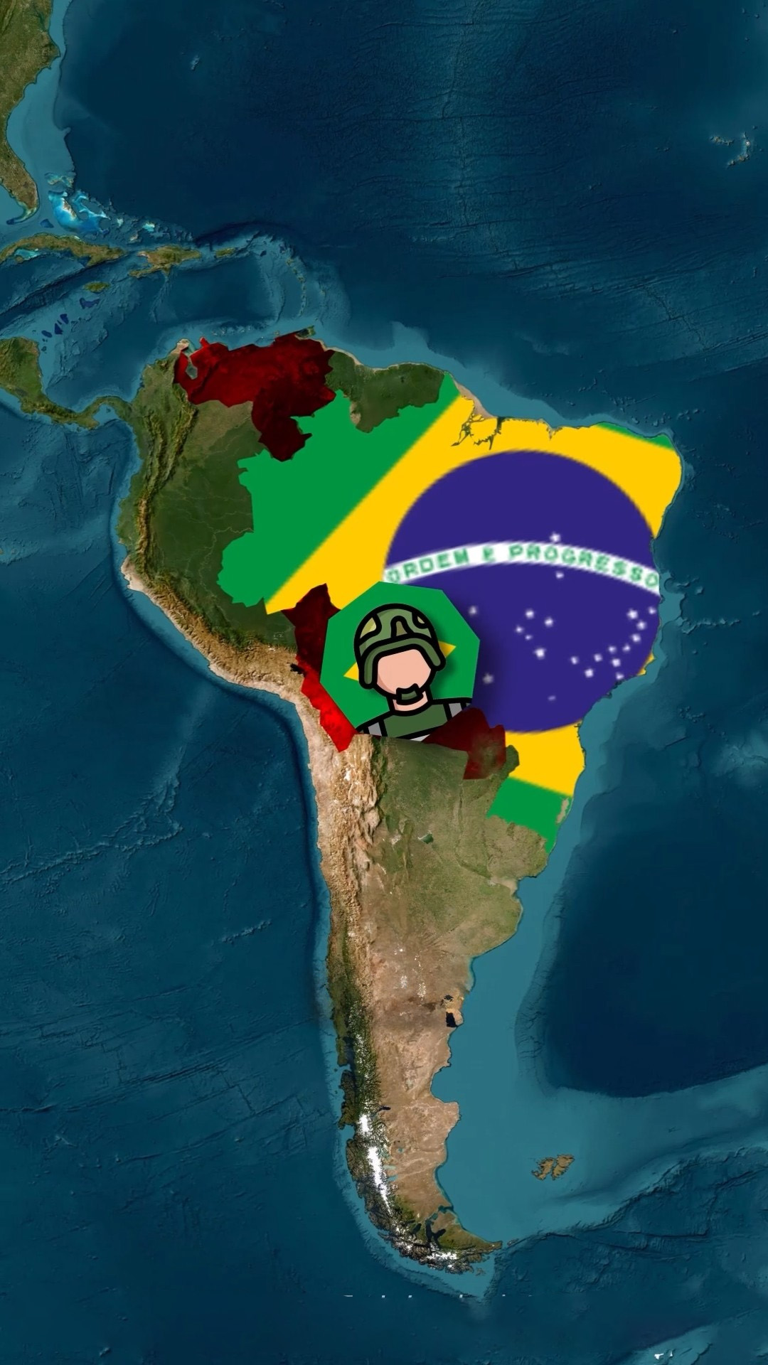 What if Brazil formed the Brazilian Empire?