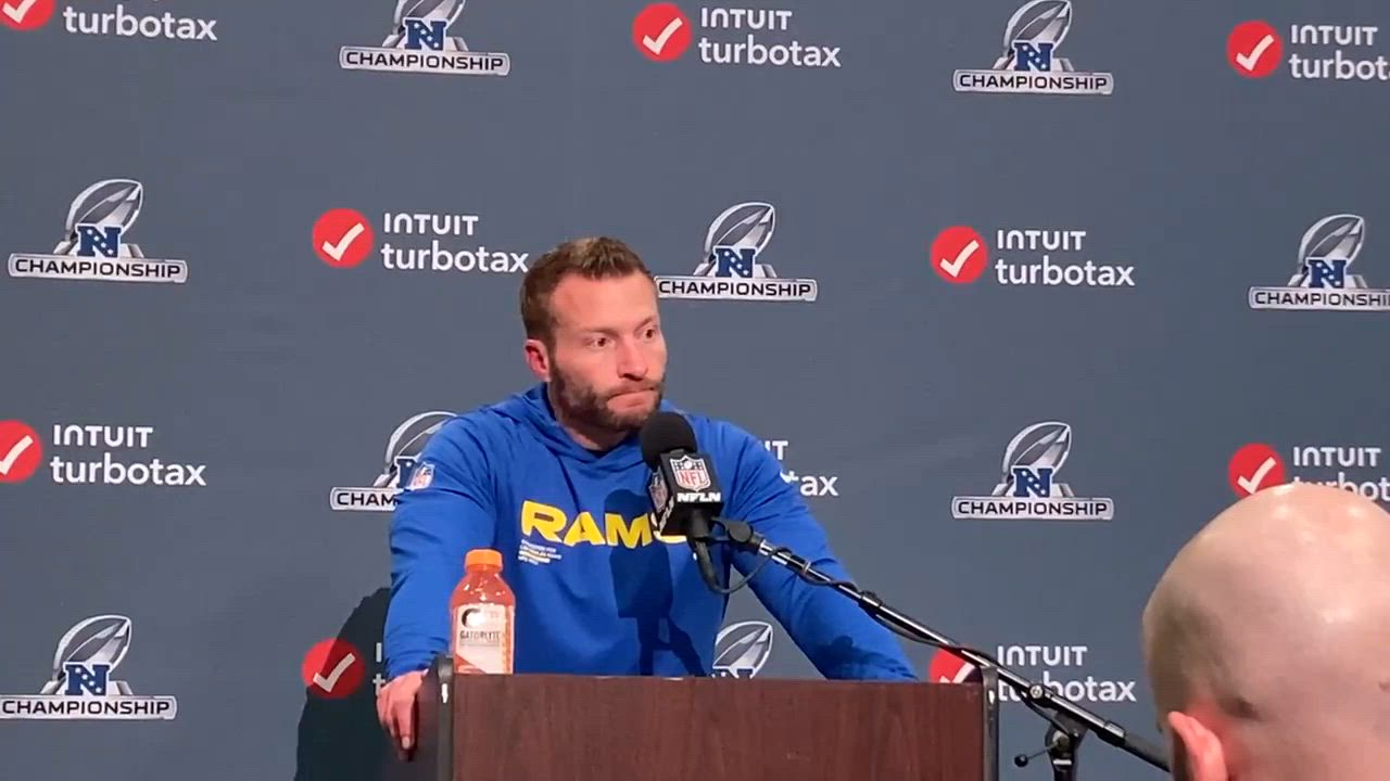 Los Angeles Rams head coach Sean McVay on special teams issues and more