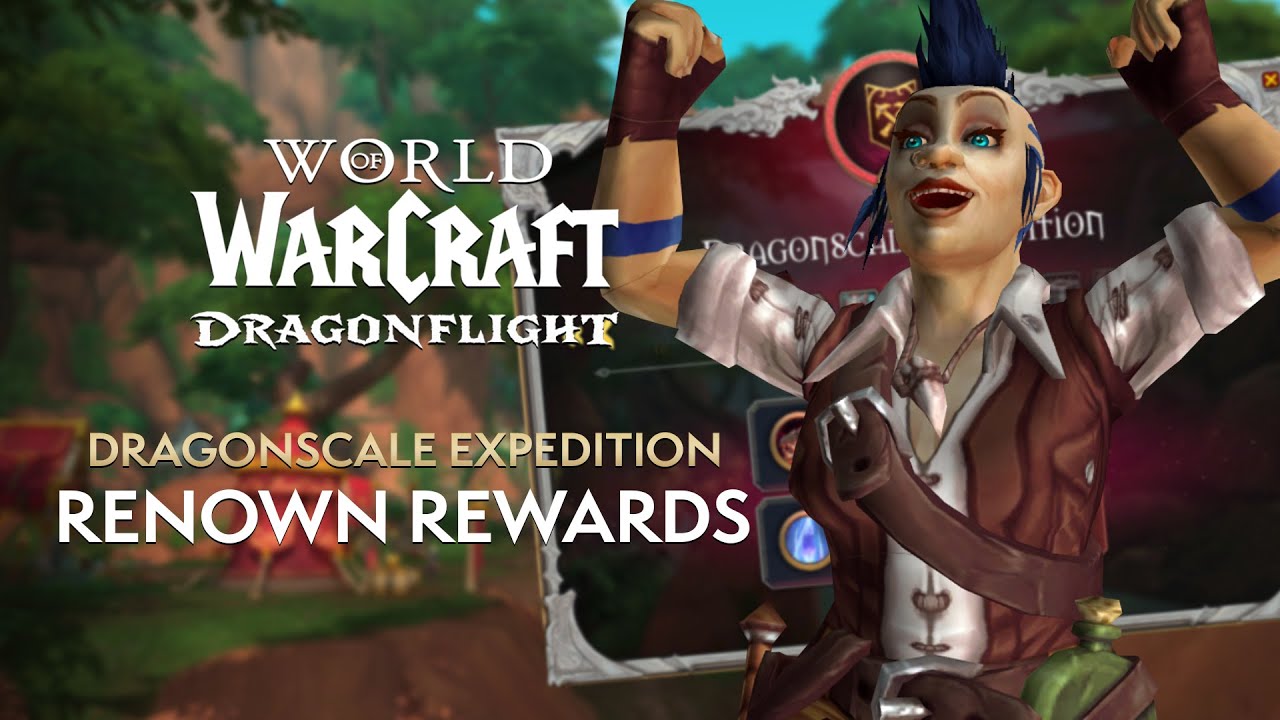 Dragonscale Expedition renown rewards! Mounts/transmog/pets/titles ...
