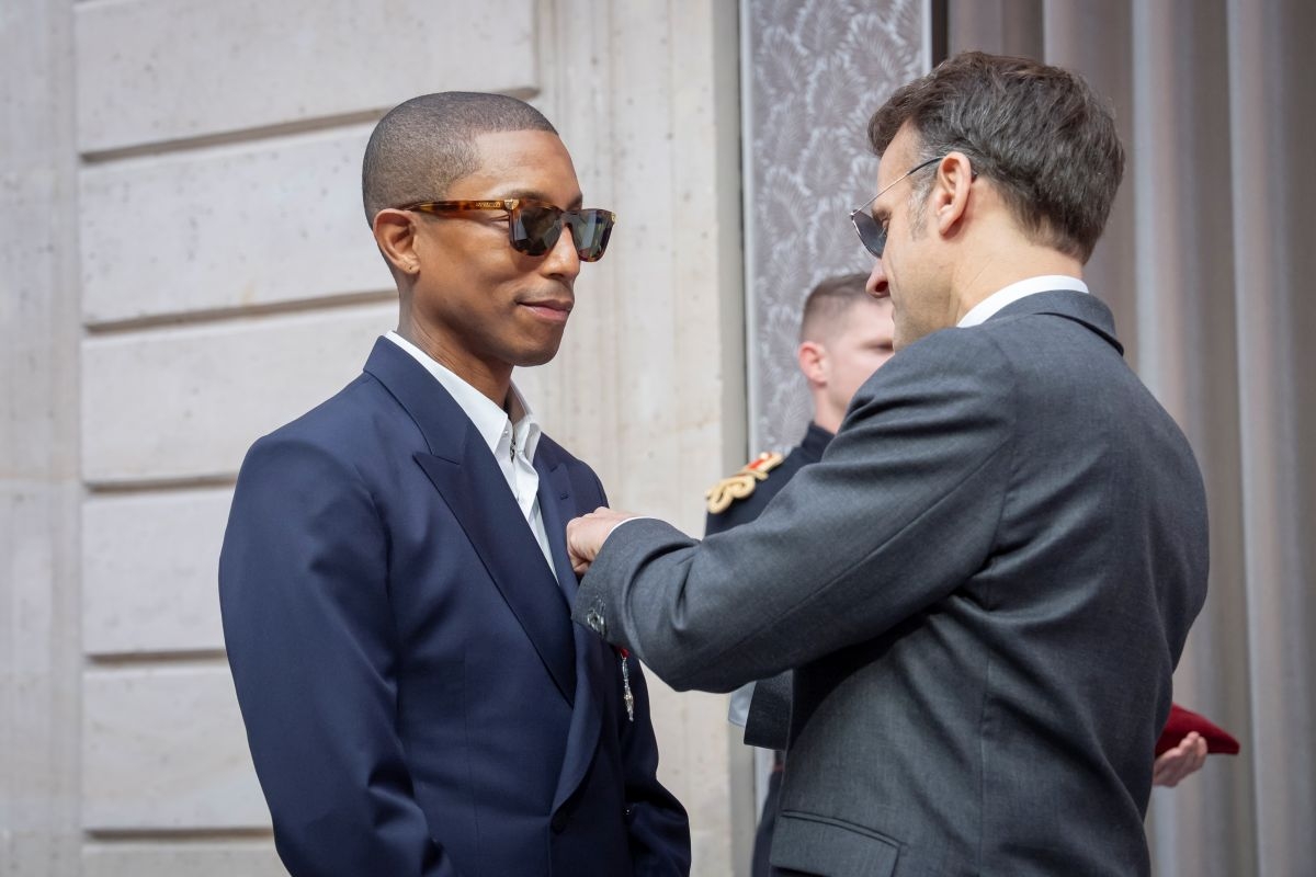 Pharrell Williams nominato cavaliere della Légion d’honneur in Francia
