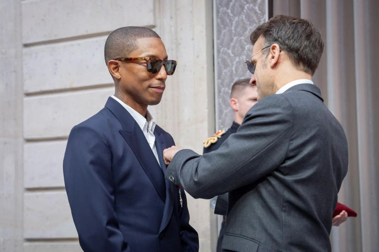 Pharrell Williams nominato cavaliere della Légion d’honneur in Francia