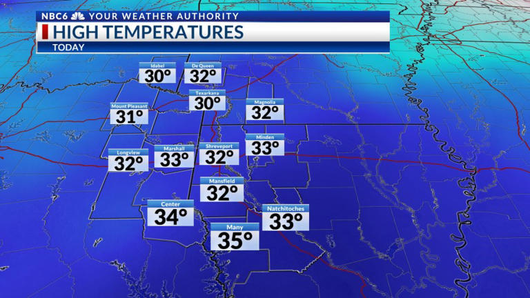 Brrrr! Very cold Monday, thawing begins soon