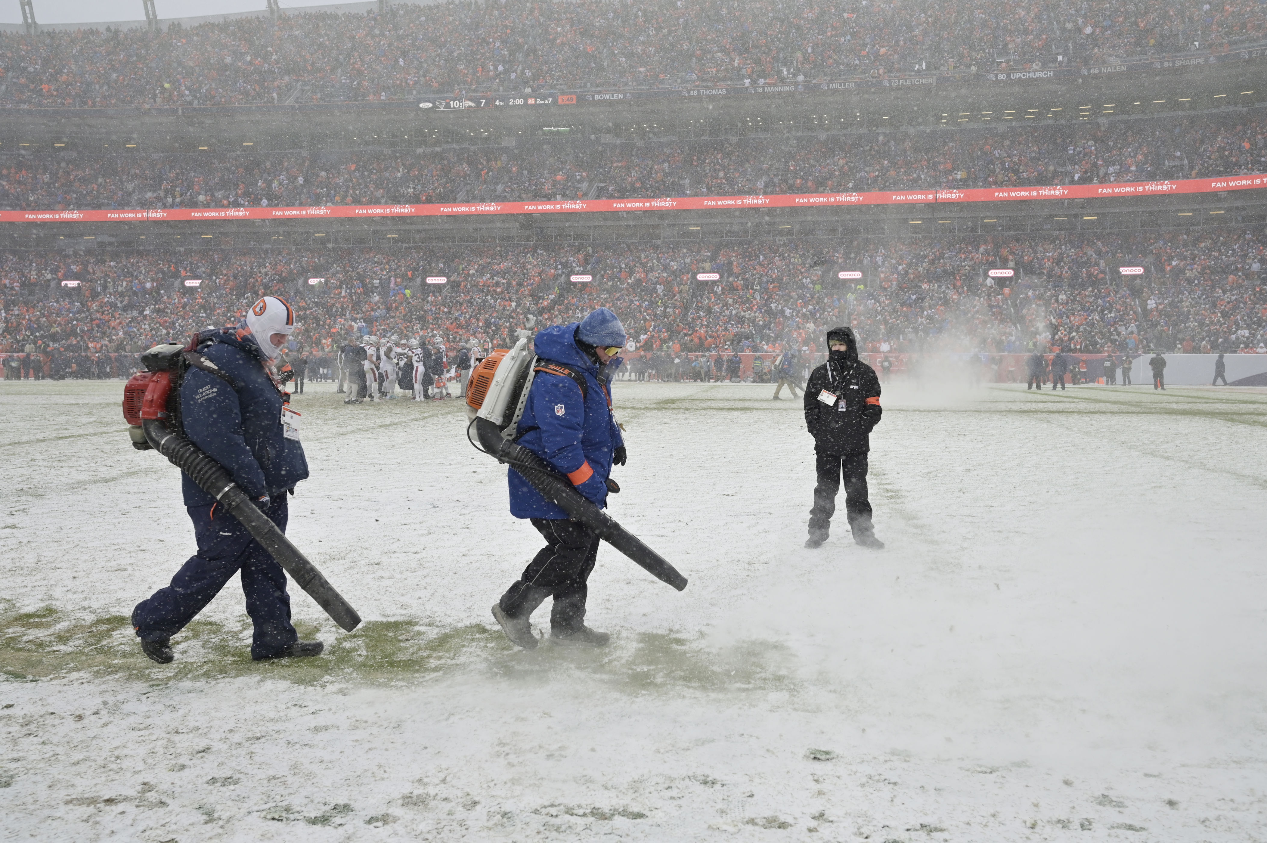 Yes, open-air NFL playoff games are chaotic. That's exactly why we need ...