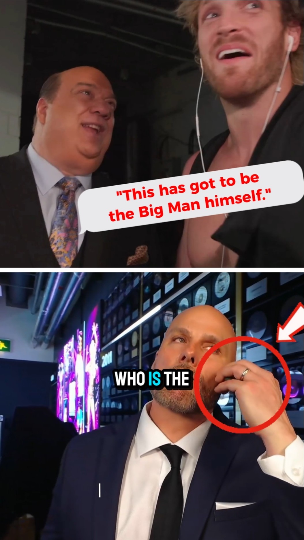 Who is the big man Logan is talking about?👀