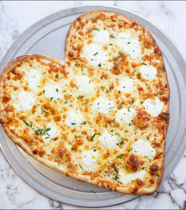 This Valentine’s Day calls for heart-shaped pizza—here’s where to order