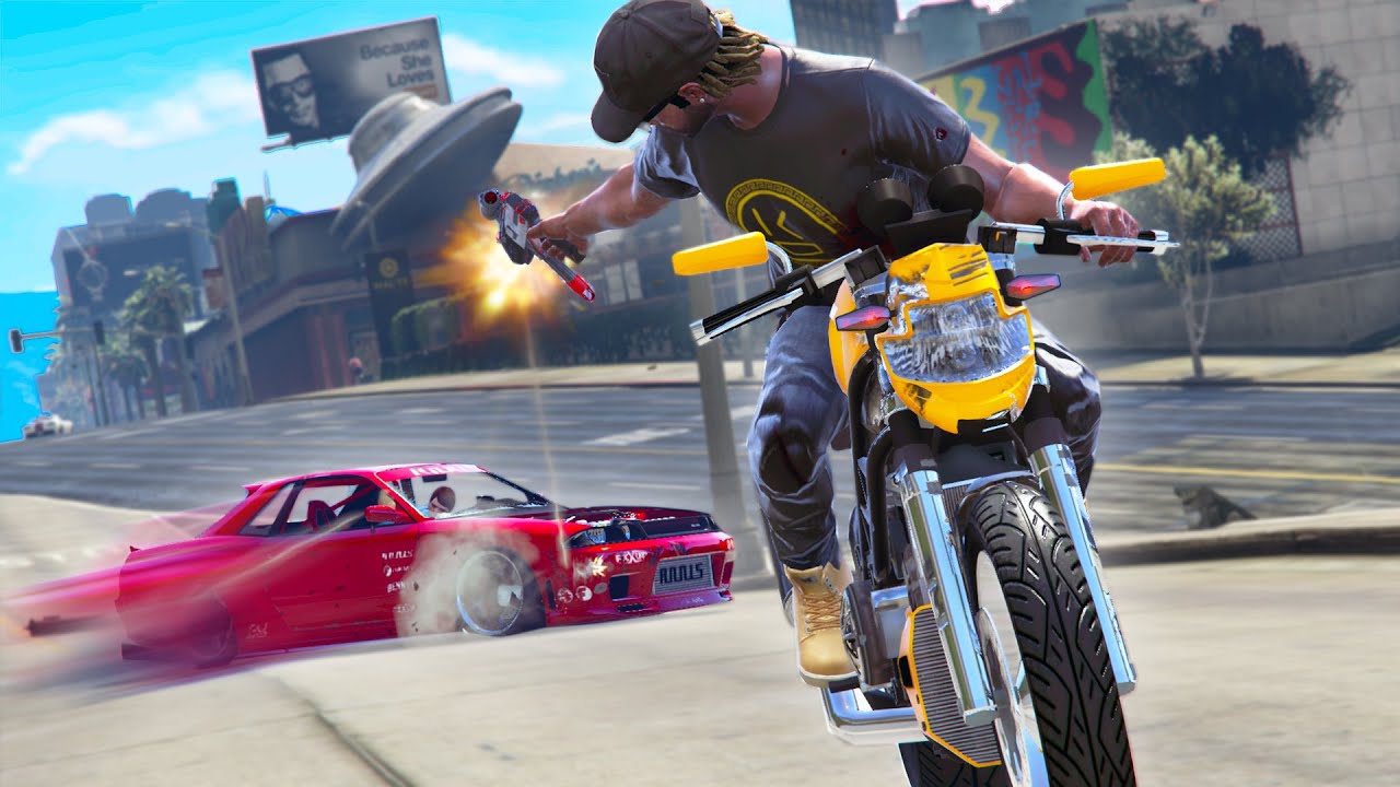 Fast & Furious: Bounty Bike! | GTA 5 thug life #309