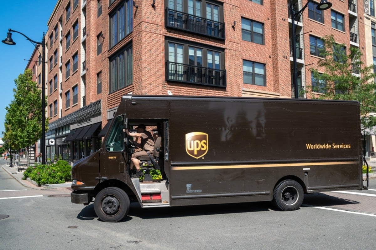 A UPS driver rescues a 101 year old woman from a house fire