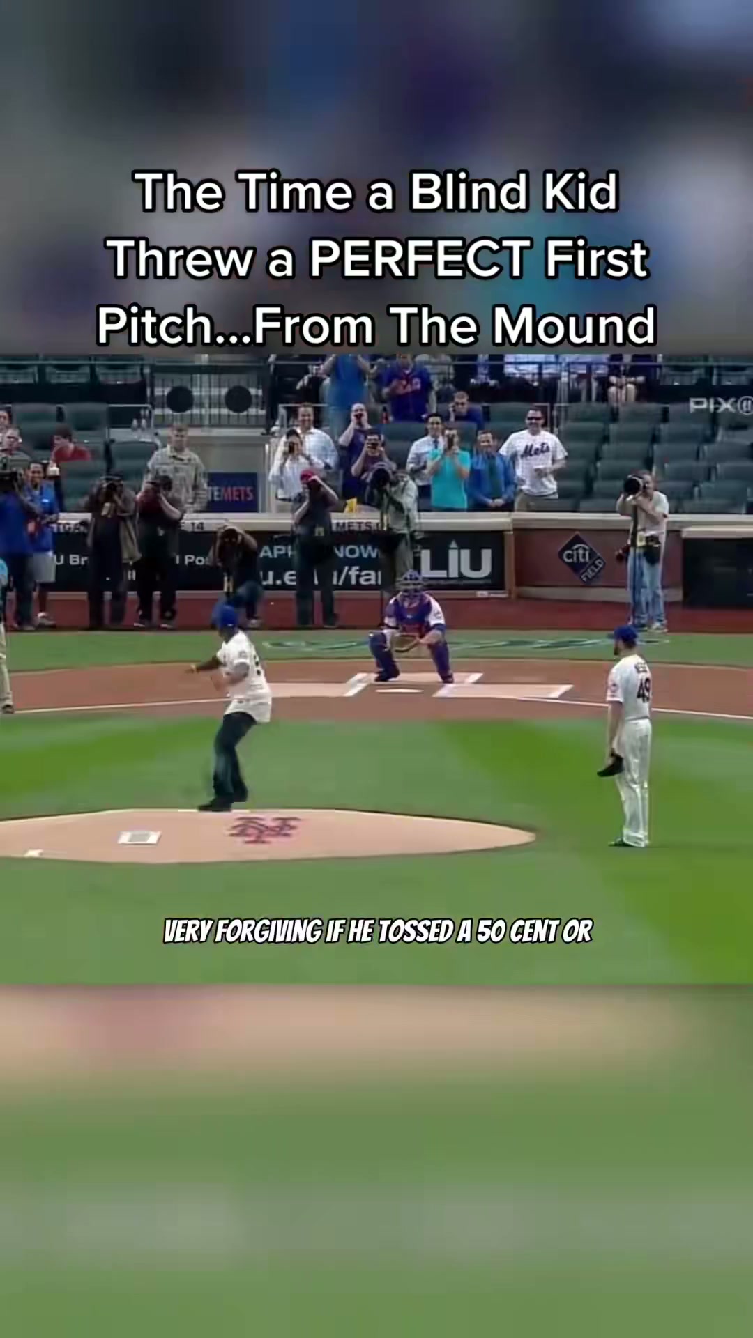 From the mound too? Got to be a top 5 first pitch ever for me #MLB #b...