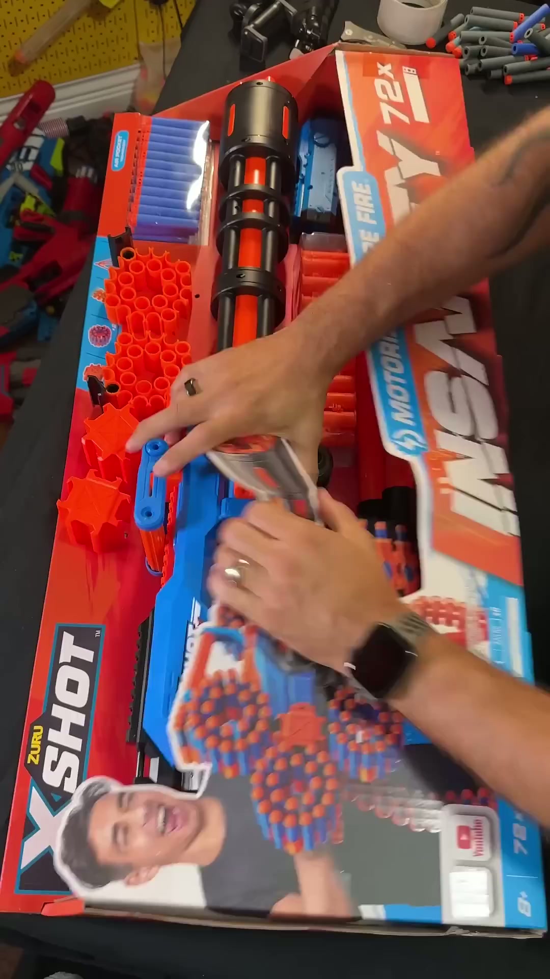 Xshot Insanity Motorized RAGE FIRE