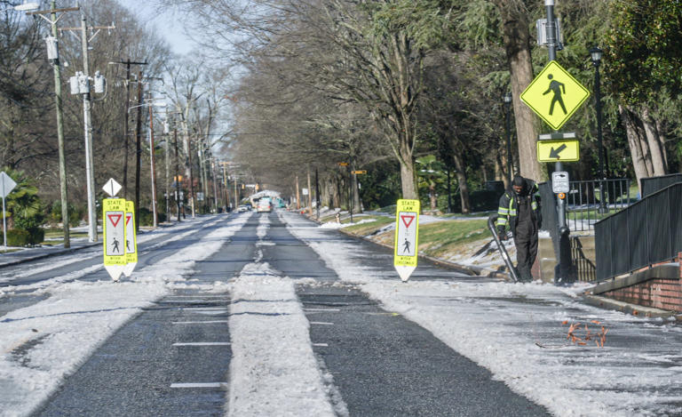 Upstate SC communities monitor road conditions after storm. Latest for ...