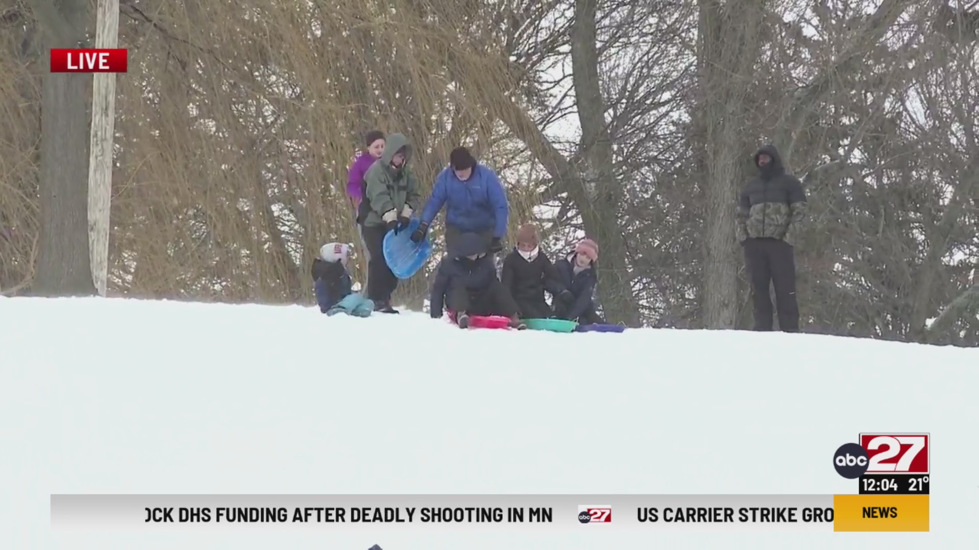 Cleanup and some fun in the snow in Lancaster County after winter storm