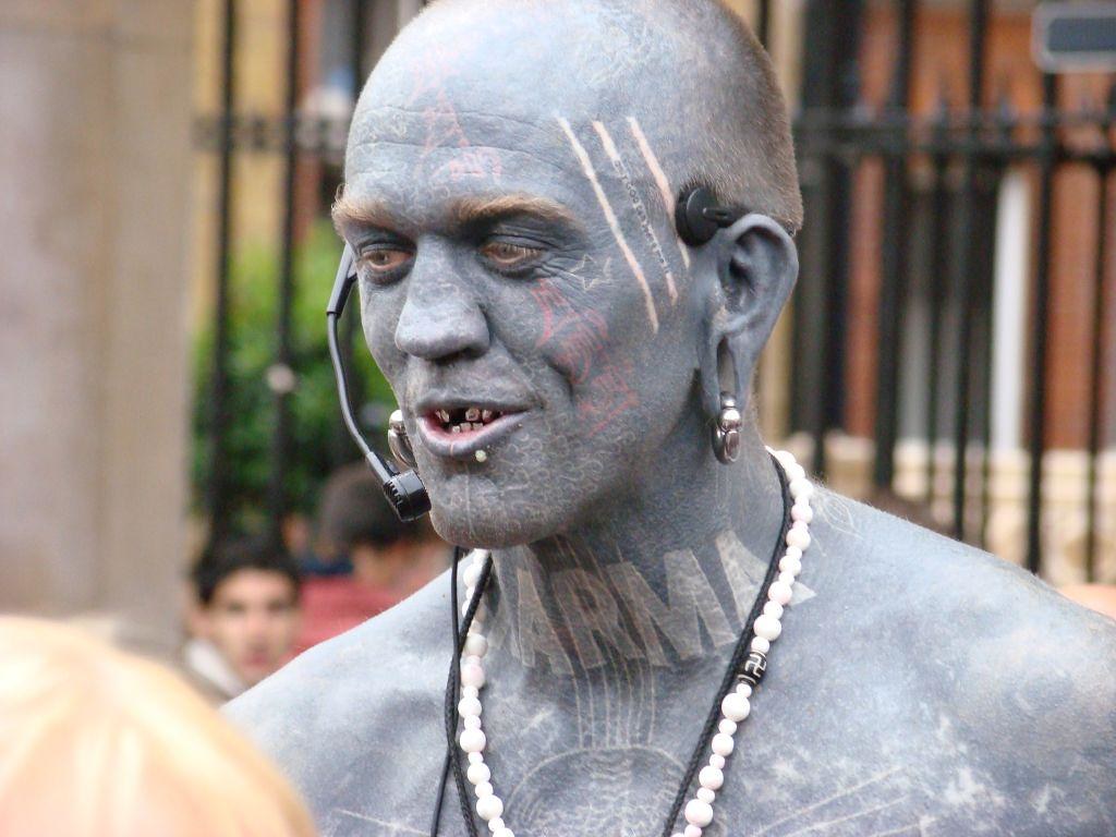 Most tattooed people