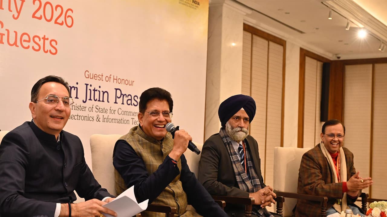 Piyush Goyal, Jitin Prasada interact with IP holders and innovators