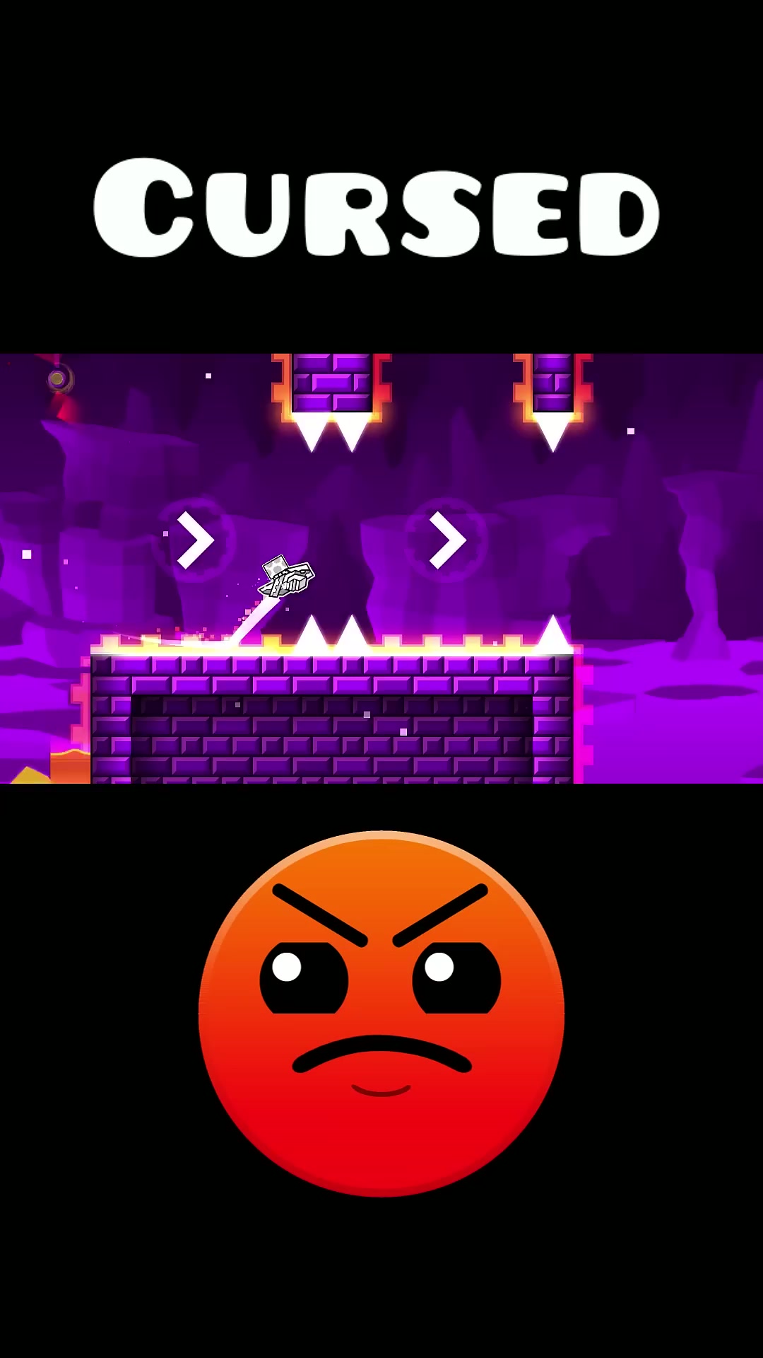 Fingerdash cursed Geometry Dash 2.2