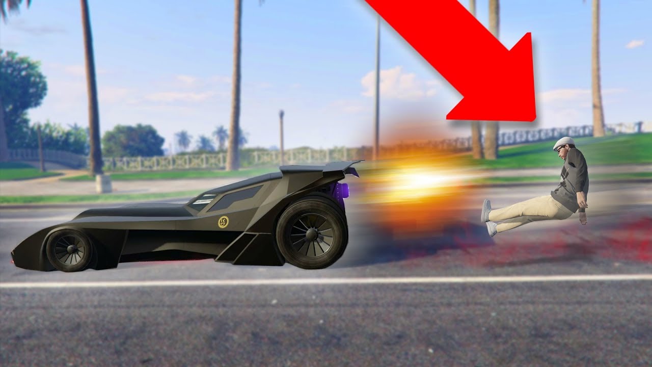 New vigilante update DLC car! Batmobile trolling! | GTA 5 funny moments