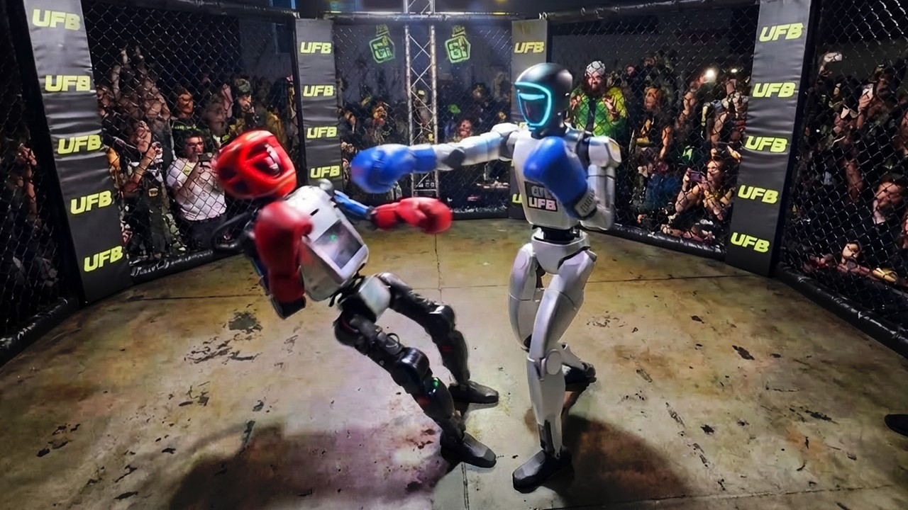 I joined an underground robot fight club