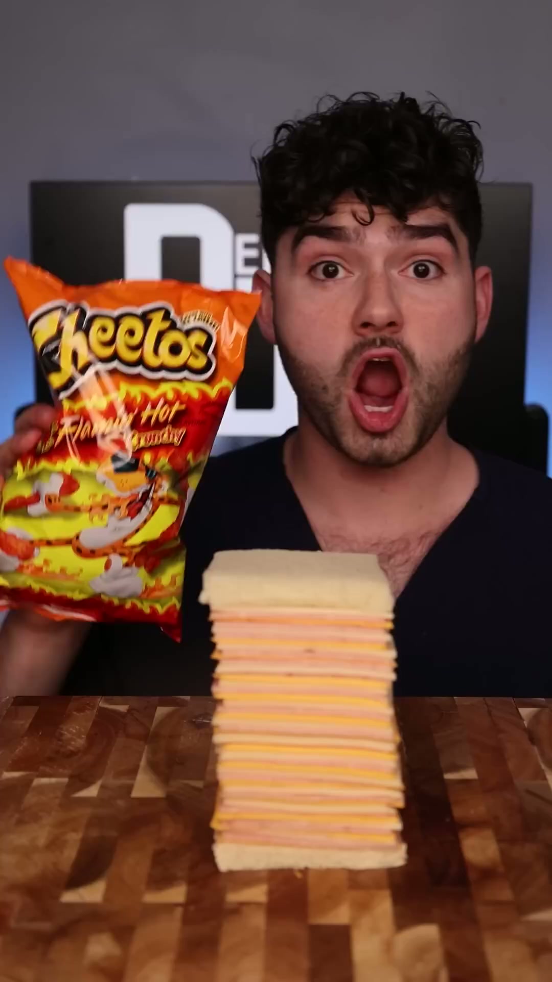 Cheeto grilled cheese vs breath?