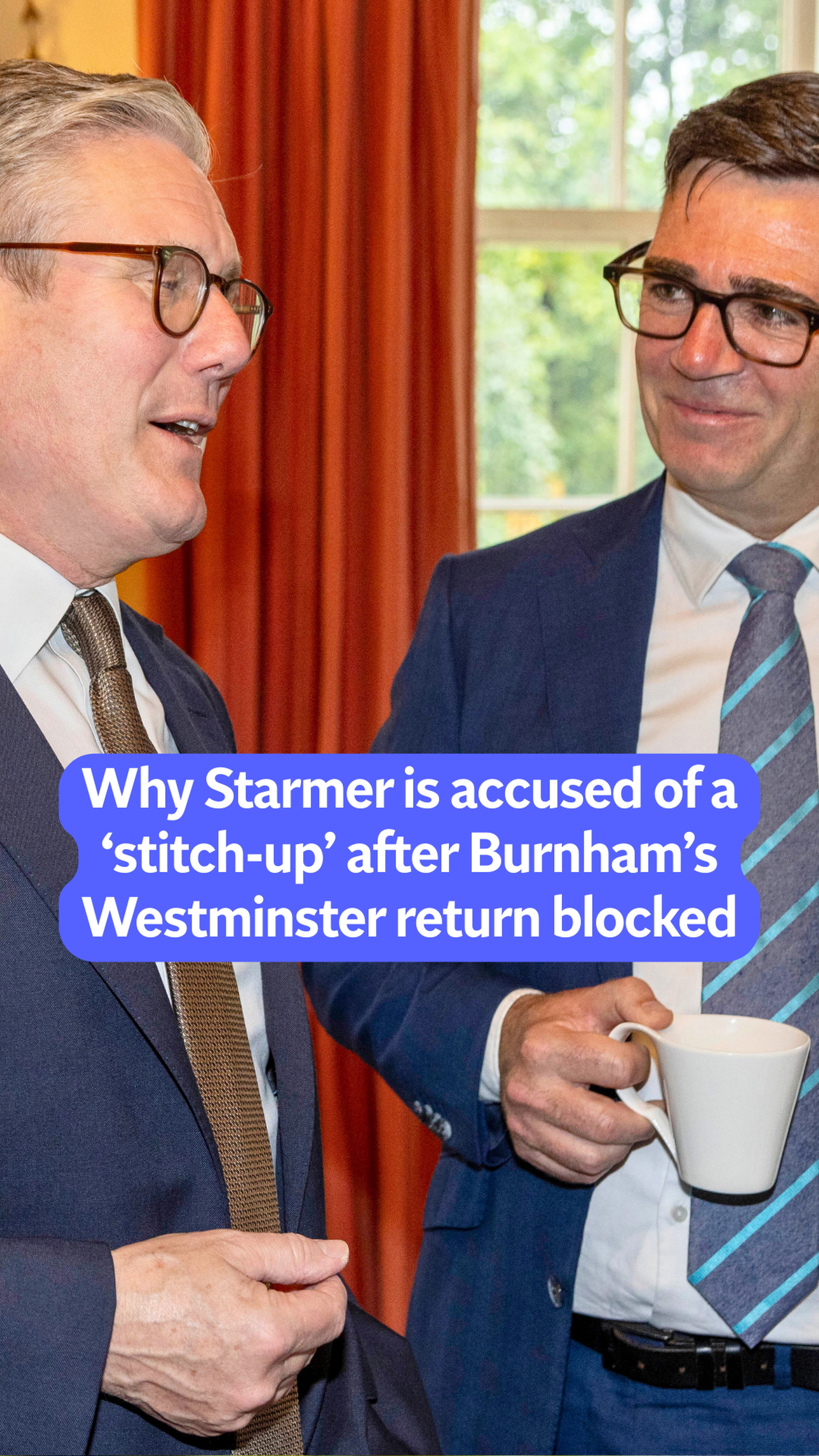 Why Starmer is accused of a ‘stitch-up’ after Burnham is blocked from ...