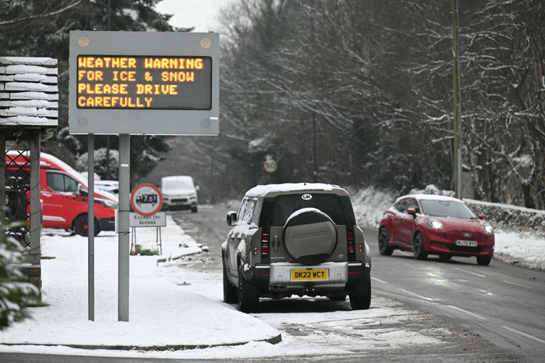 Storm Chandra to hit UK with snow and 80mph winds