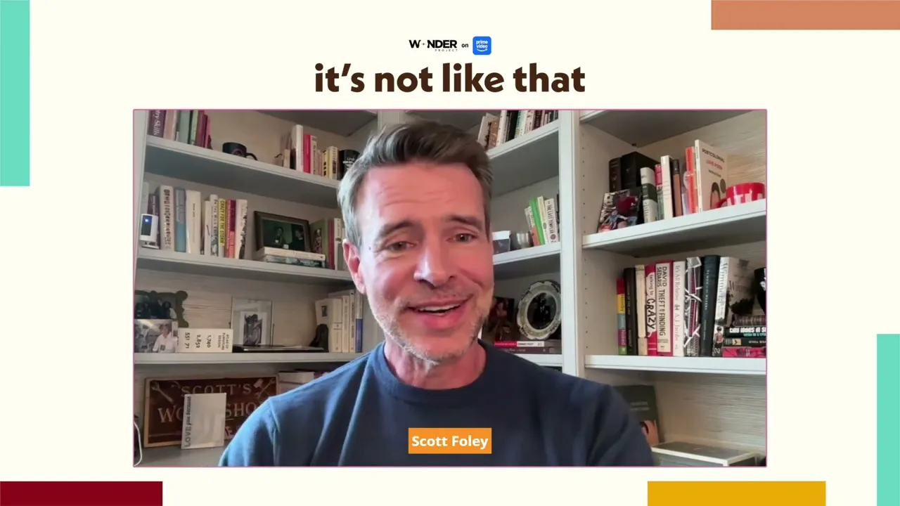 Scott Foley talks new family drama series 'It's not like that'