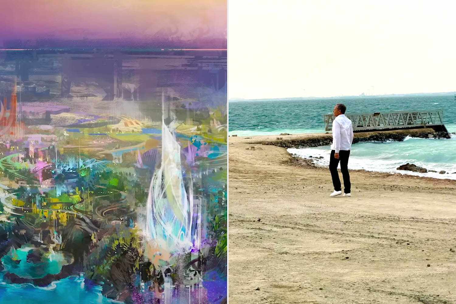 Disney CEO Bob Iger shares new photos from future Disneyland Abu Dhabi ...