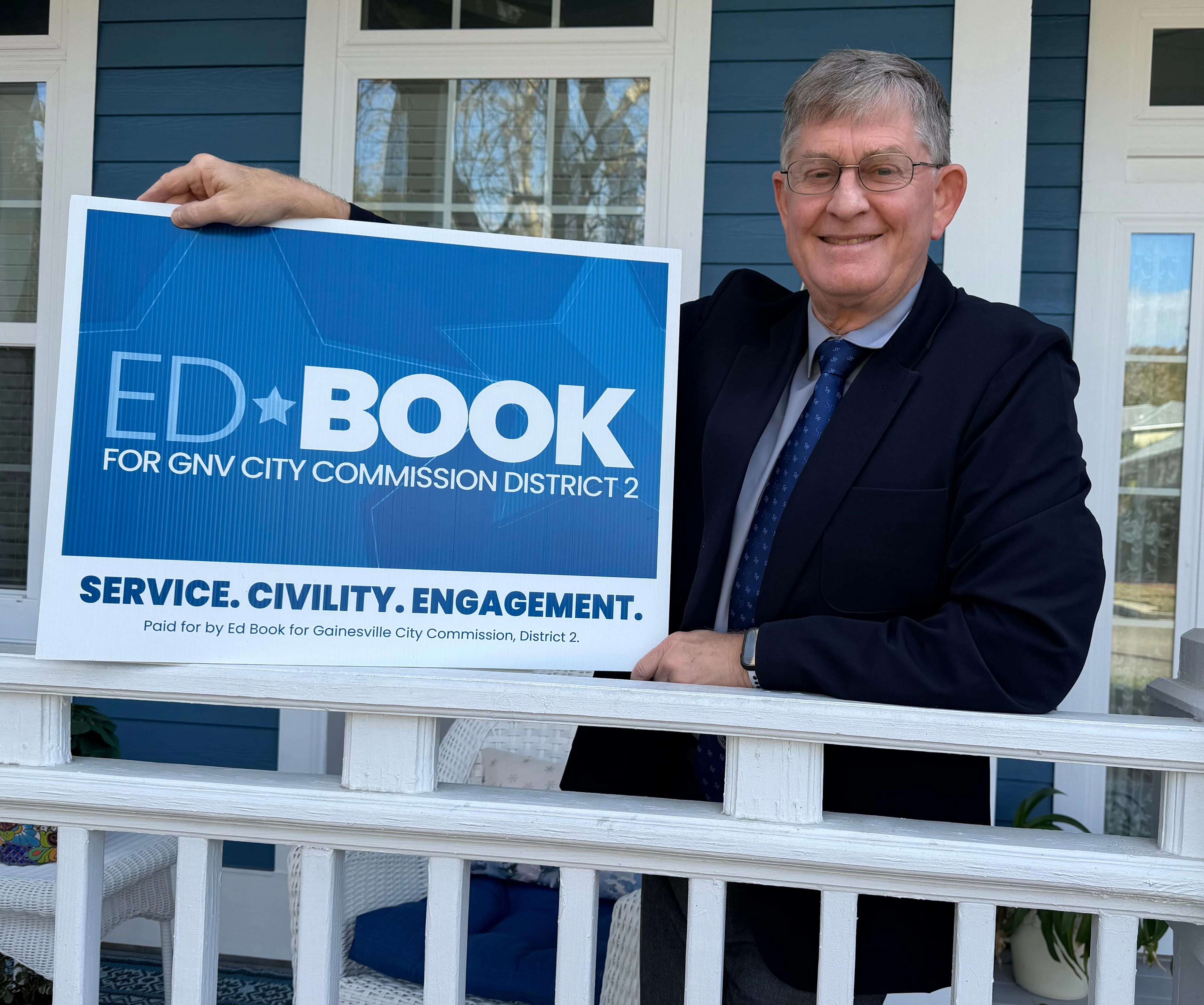 Book announces he will not seek re-election, reflects on city improvements