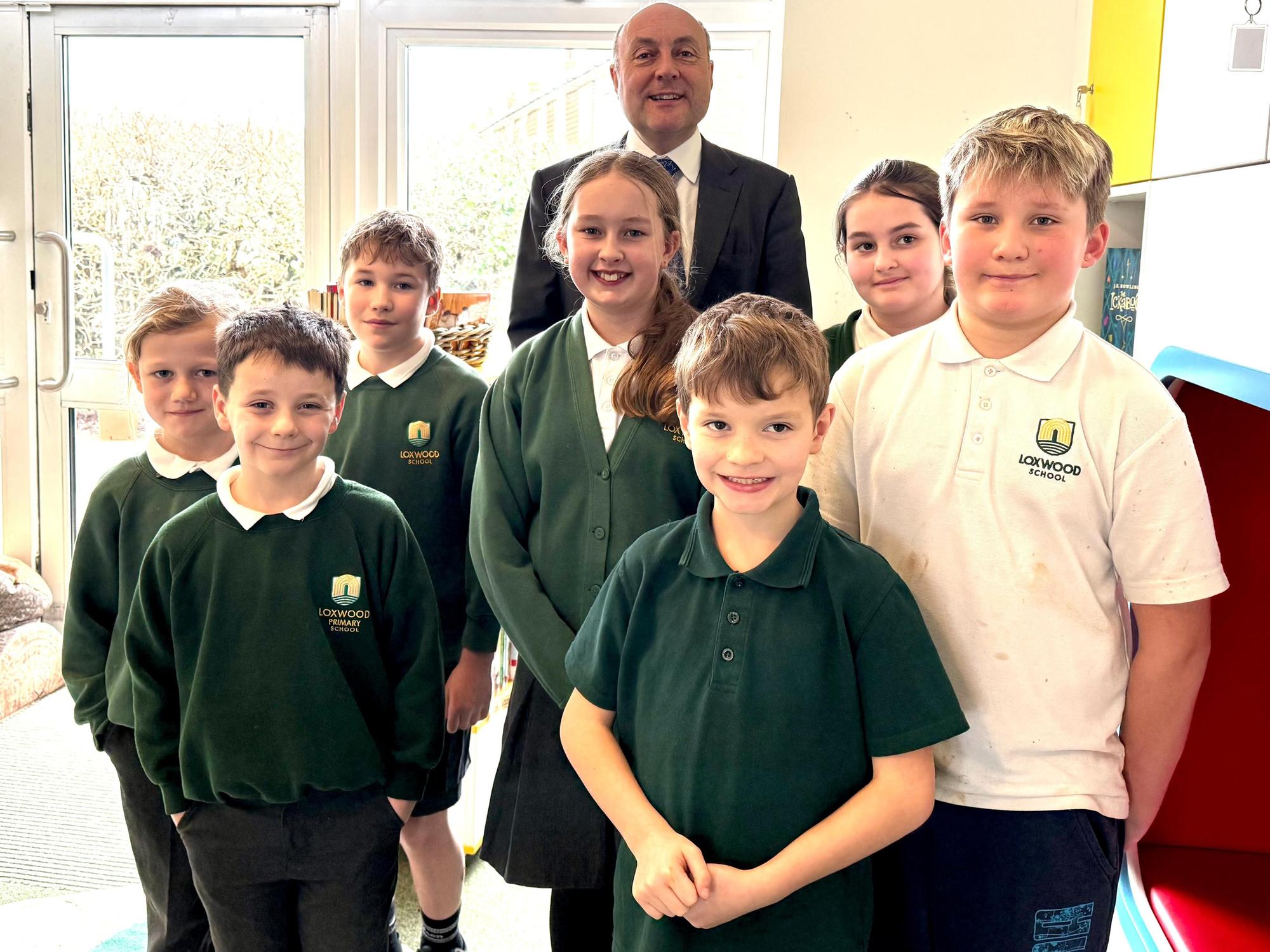 Andrew Griffith MP visits Loxwood Primary School and discusses SEND ...