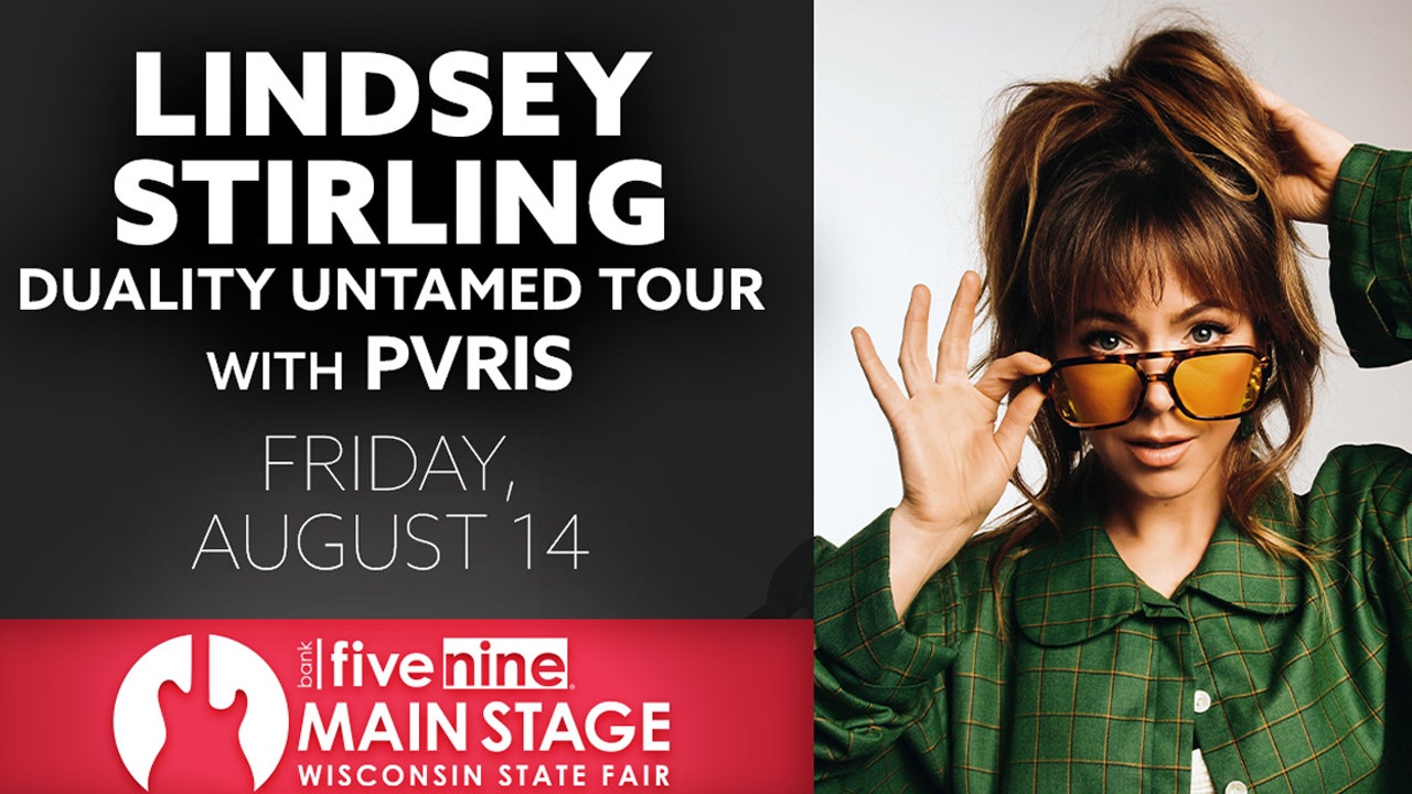Wisconsin State Fair; Lindsey Stirling takes main stage on Aug. 14