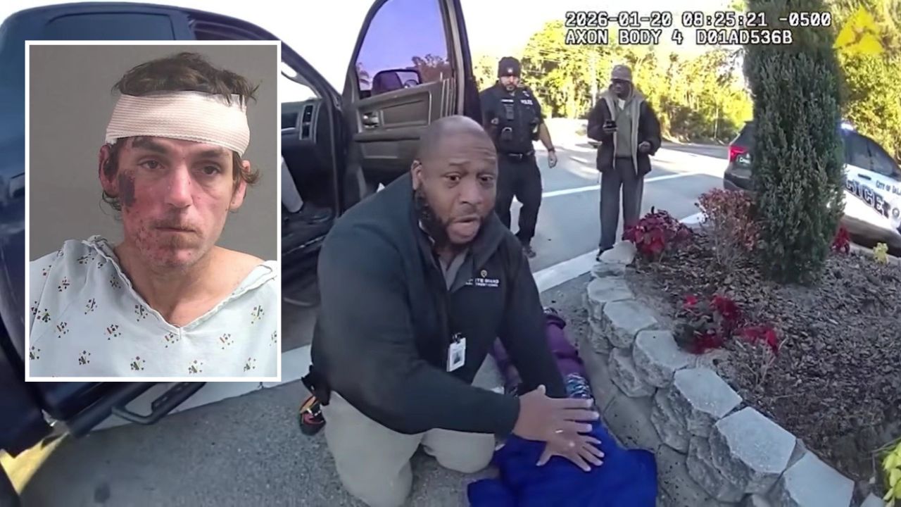 'I got out, he had the biggest knife': Good Samaritan stops knife ...