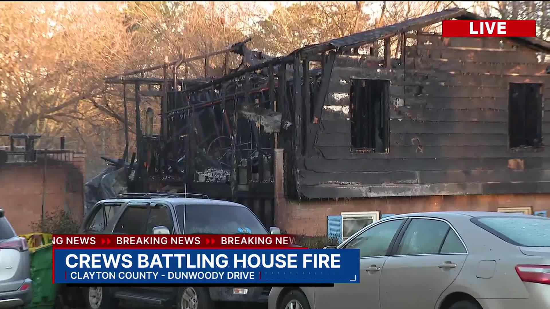 2 hurt in Forest Park house fire, fallen power lines may have been cause