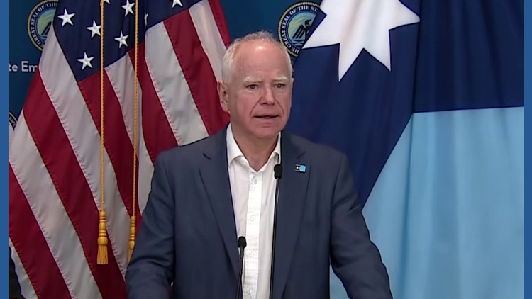 Walz says Trump agreed to look into reducing federal agents in Minnesota