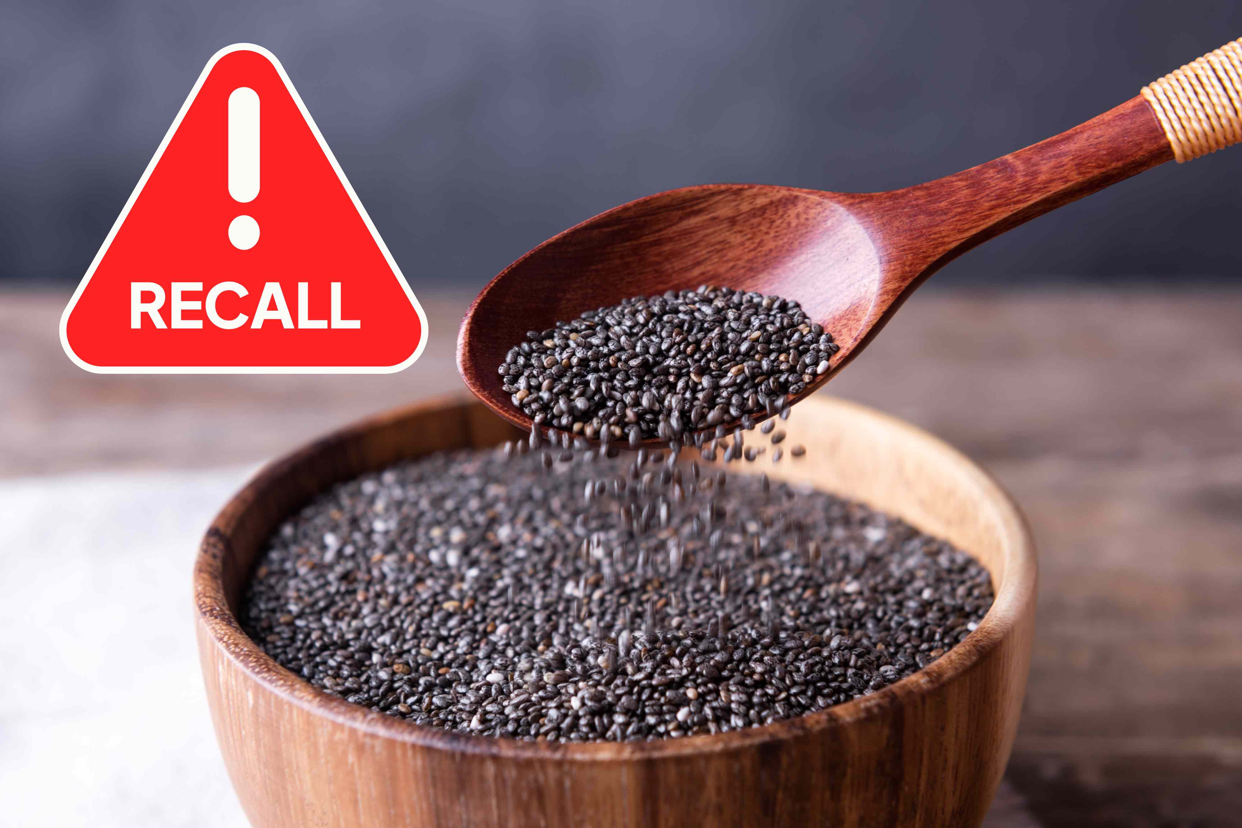 FDA announces recall of chia seeds sold nationwide—products may contain ...