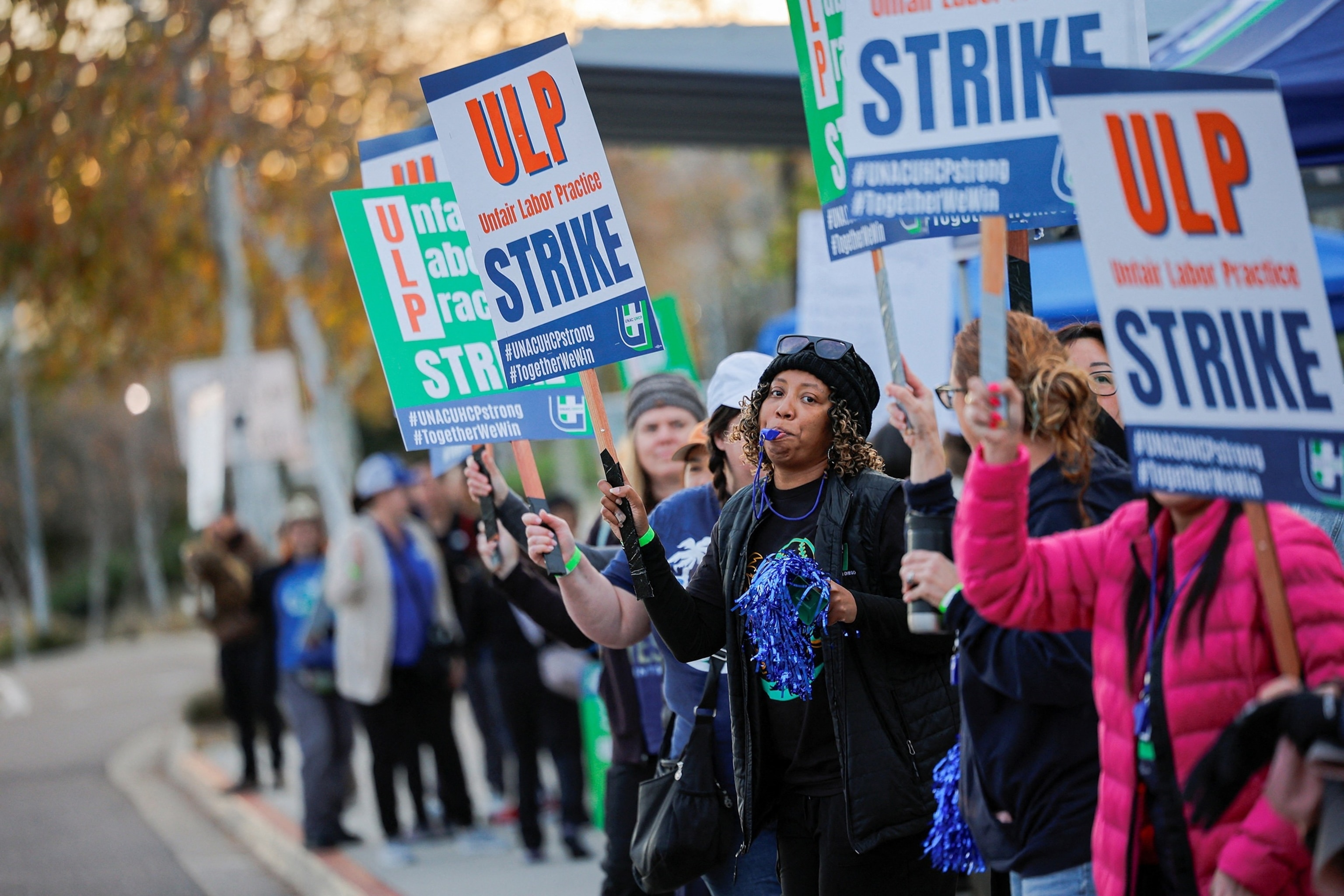 More than 31,000 nurses, health care workers strike at Kaiser Permanente
