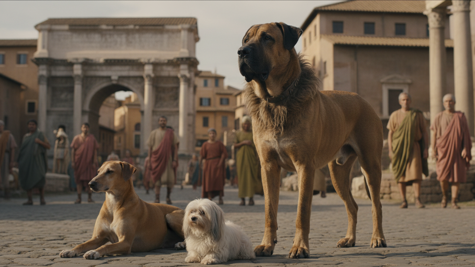 Dogs of the Roman Empire: From Molossians to Maltese lapdogs