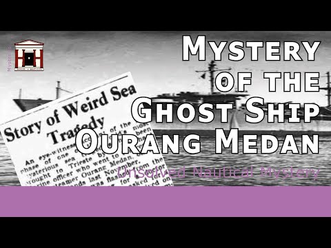 What happened to the ghost ship SS Ourang Medan and its crew?