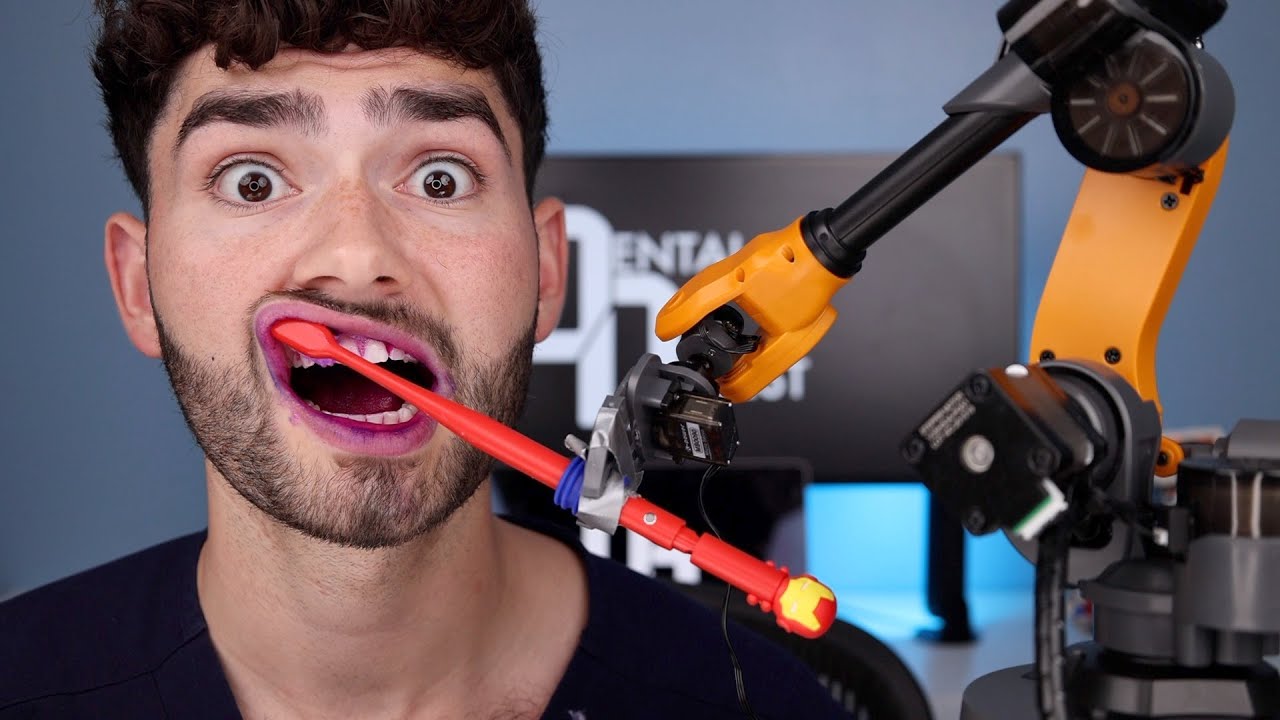 $2,000 toothbrush robot vs. Lego robot