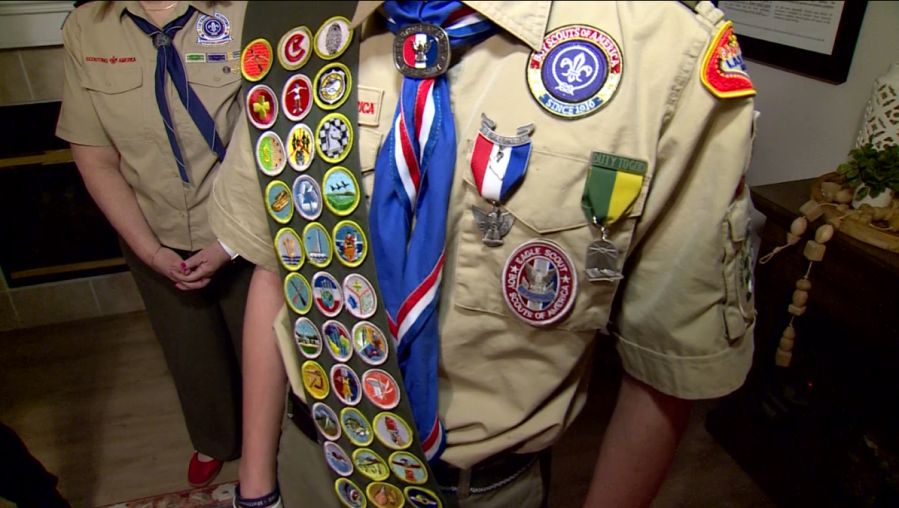 Boy Scout troop members make Las Vegas history with prestigious rank
