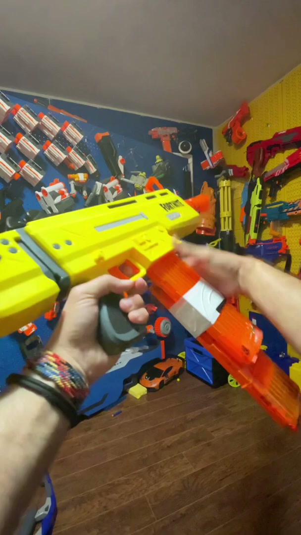 Nerf SCAR dual mag tac reload | MacDannyGun #shorts