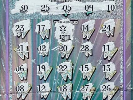 Wayne County man wins $2M on scratch-off ticket