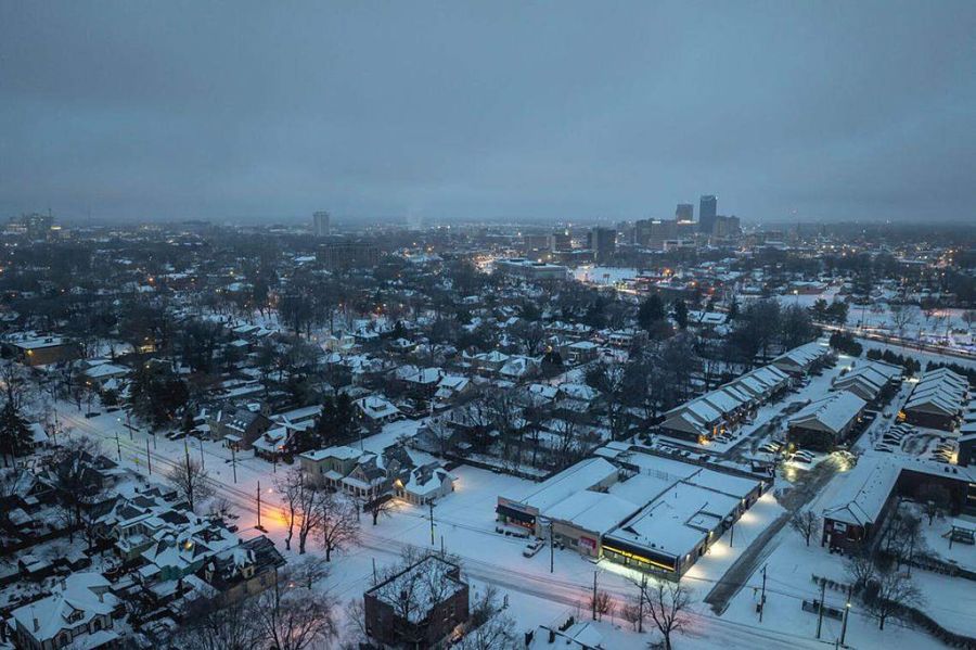 How much snow did Kentucky get? See totals