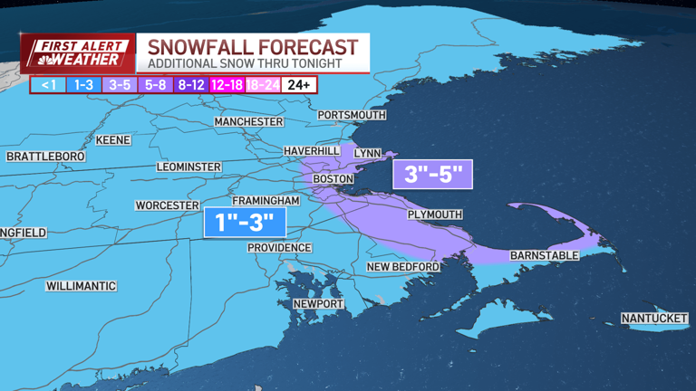 First alert: More snow tonight, nor'easter coming this weekend?