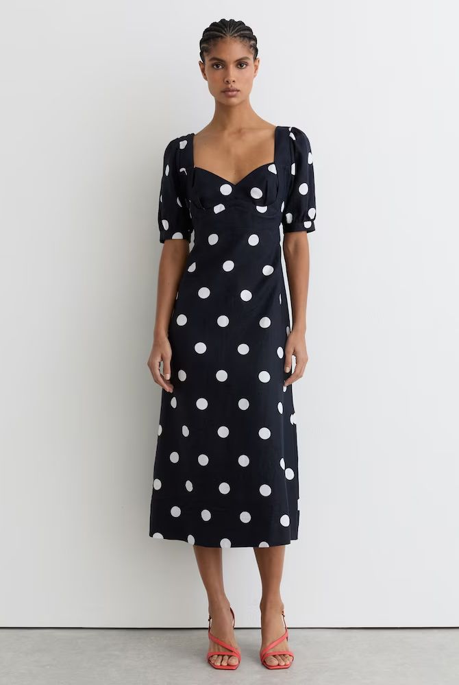 9 timeless polka dot dresses to wear this season & beyond