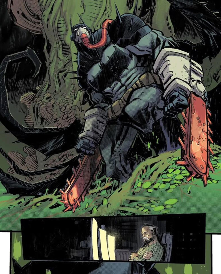 Absolute Batman goes full Evil Dead: Chainsaw-armed Batman faces Poison ...