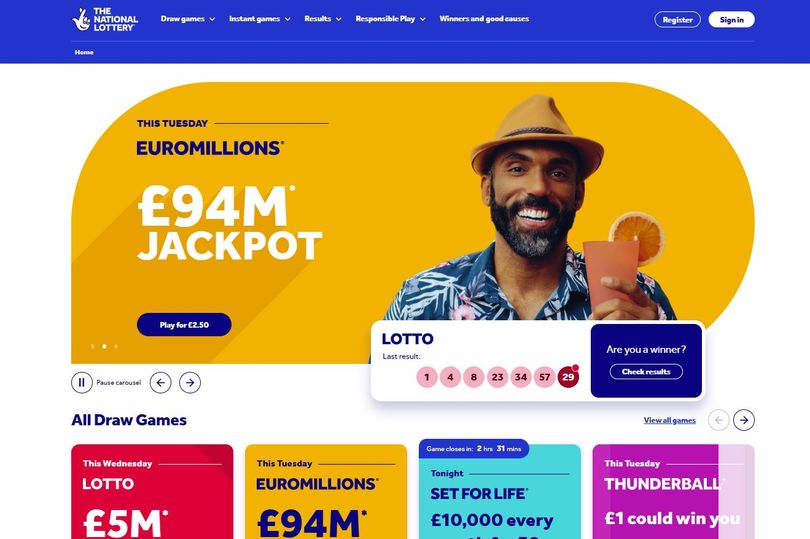 National Lottery issues update after website goes offline for more than ...