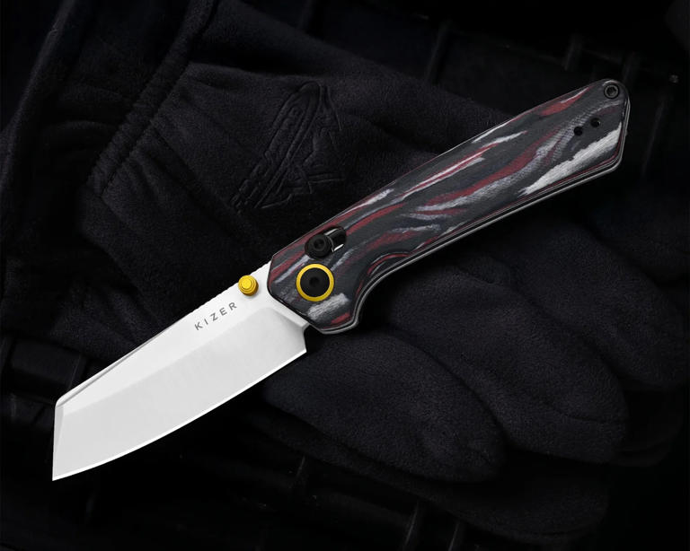 Kizer’s affordable ’90s retro EDC knife boasts a weird, sneaky-useful ...