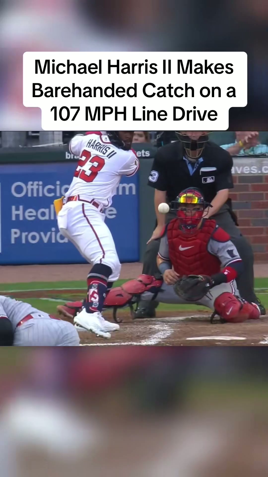 That must’ve hurt man #MLB #baseball #mlbtiktok #baseballtiktok #base