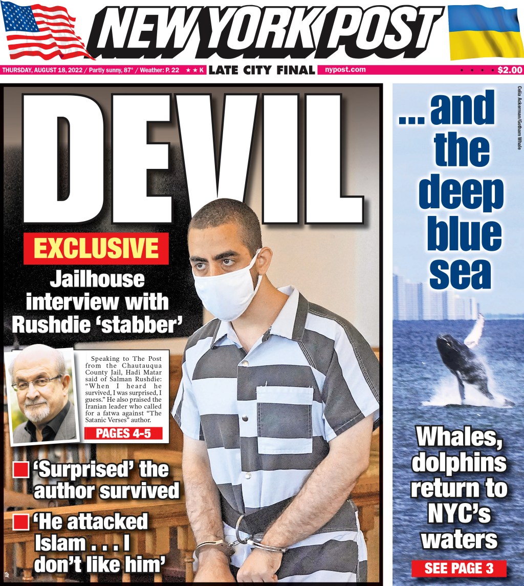 Raw doc captures Salman Rushdie’s recovery after brutal 2022 stabbing ...