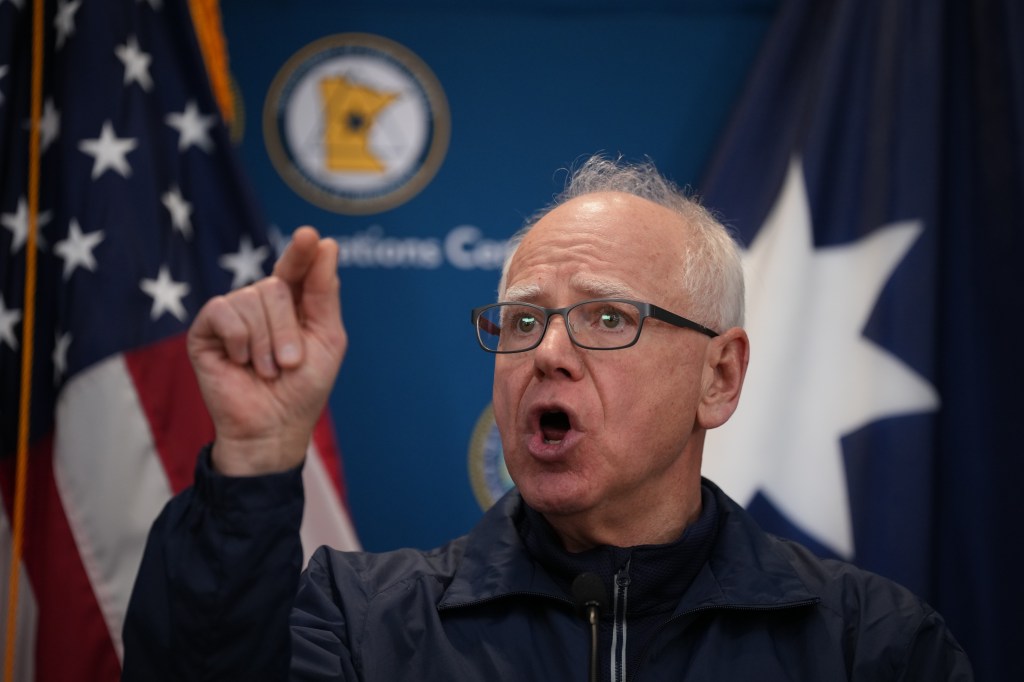 Donald Trump gets reminder from Tim Walz in Minnesota protest call